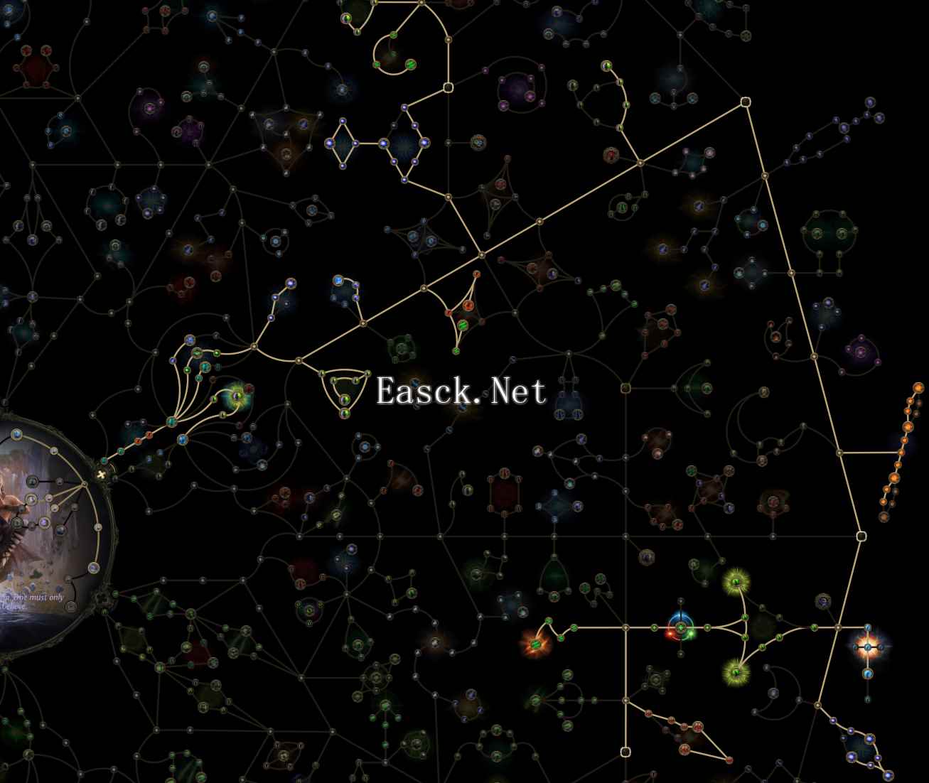 流放之路2武僧冰电天赋加点bd攻略_易采游戏网 - Easck.Net