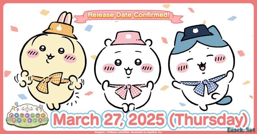 手游《Chiikawa Pocket》宣布提前至3月27日正式上线_网游资讯-易采游戏网