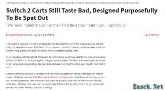 Switch2确定仍是苦味卡带 《美末》IP真人剧开分获好评_行业资讯-易采游戏网